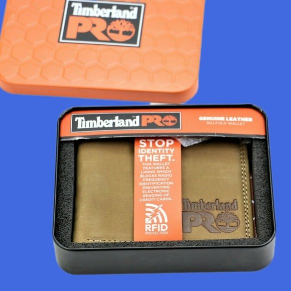Timberland | Bags | New Timberland Pro Pullman Billfold Wallet Genuine ...